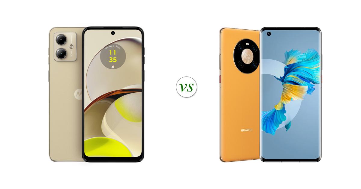 Motorola Moto G14 vs Huawei Mate 40: Side by Side Specs Comparison