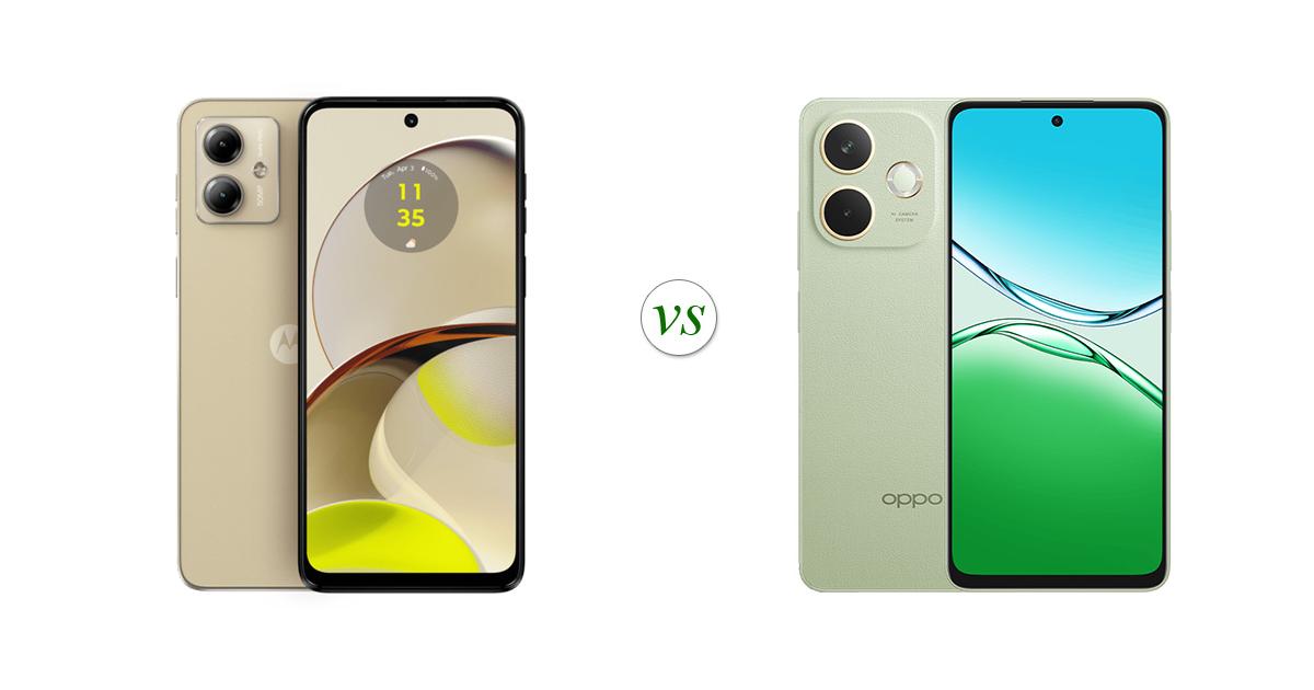 Motorola Moto G14 vs OPPO A5 Pro: Side by Side Specs Comparison