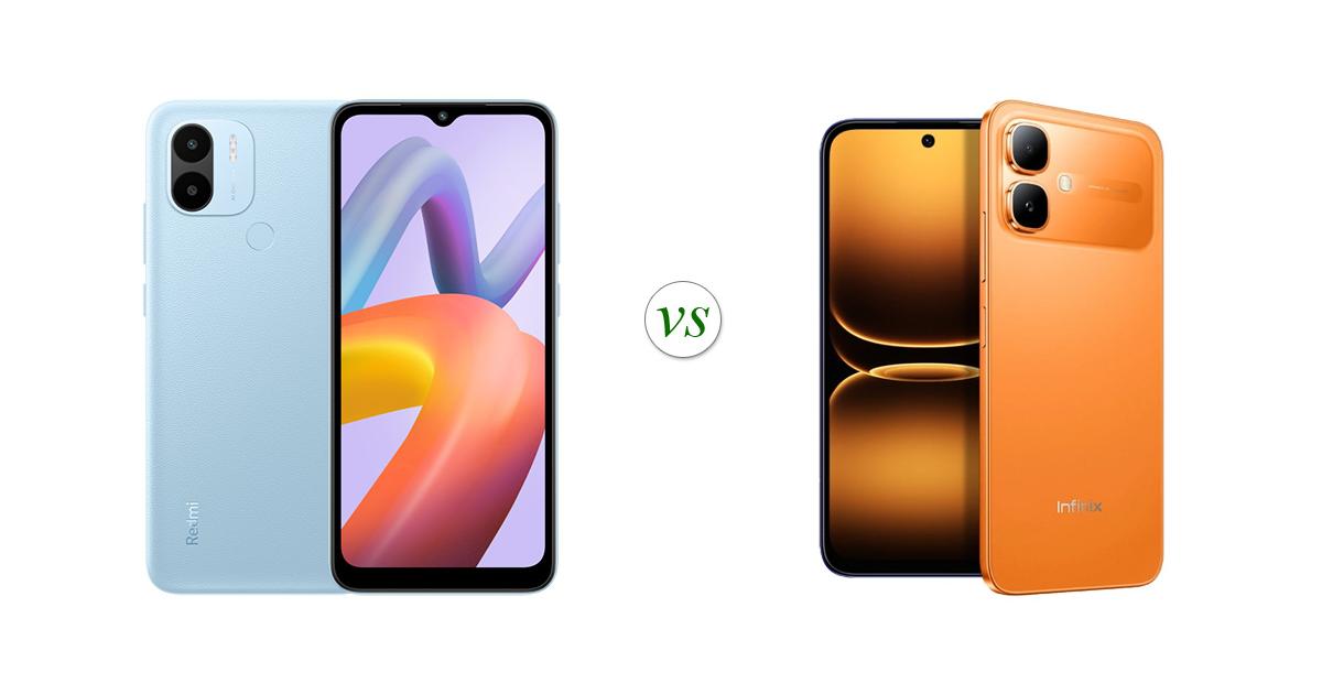 Xiaomi Redmi A2+ vs Infinix SMART 20: Side by Side Specs Comparison
