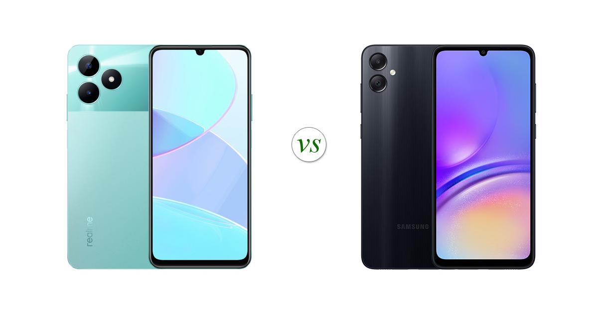 realme C51 vs Samsung Galaxy A05: Side by Side Specs Comparison