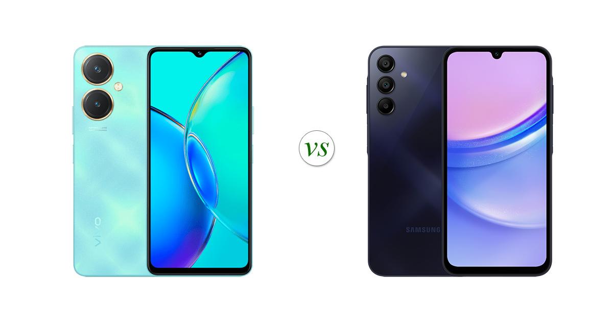 vivo Y27 vs Samsung Galaxy A15: Side by Side Specs Comparison