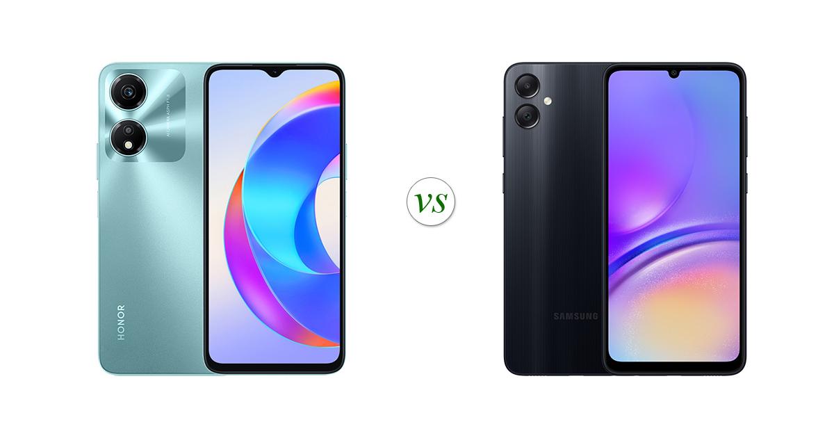 HONOR X5 Plus vs Samsung Galaxy A05: Side by Side Specs Comparison