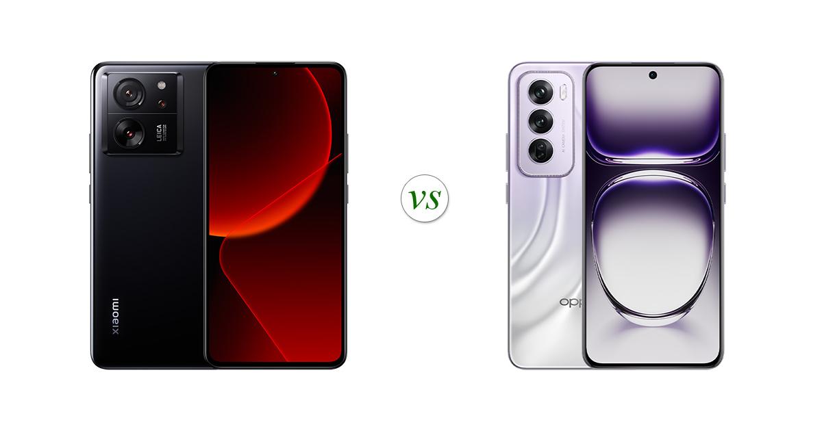Xiaomi 13T vs OPPO Reno12 Pro 5G: Side by Side Specs Comparison