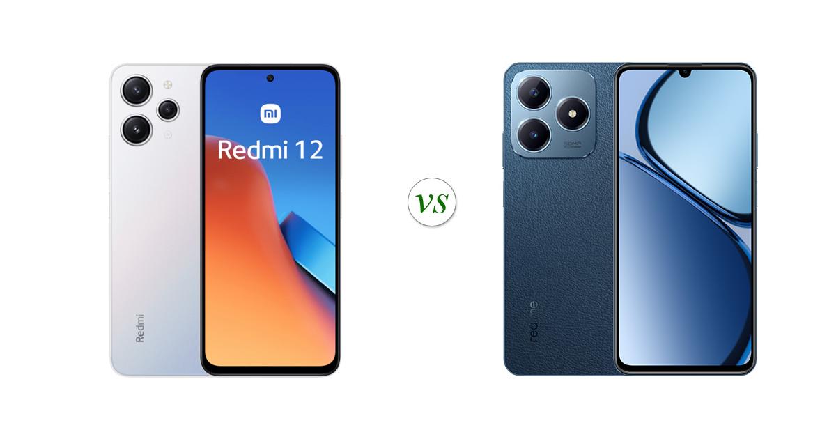 Xiaomi Redmi 12 vs realme C63: Side by Side Specs Comparison