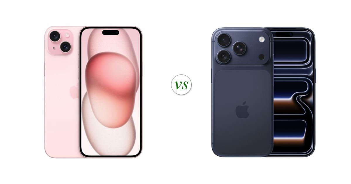 Apple iPhone 15 Plus vs iPhone 17 Pro: Side by Side Specs Comparison
