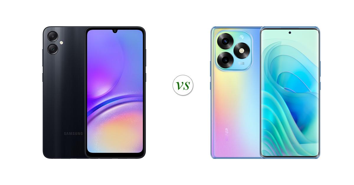 Samsung Galaxy A05 vs itel S23+: Side by Side Specs Comparison