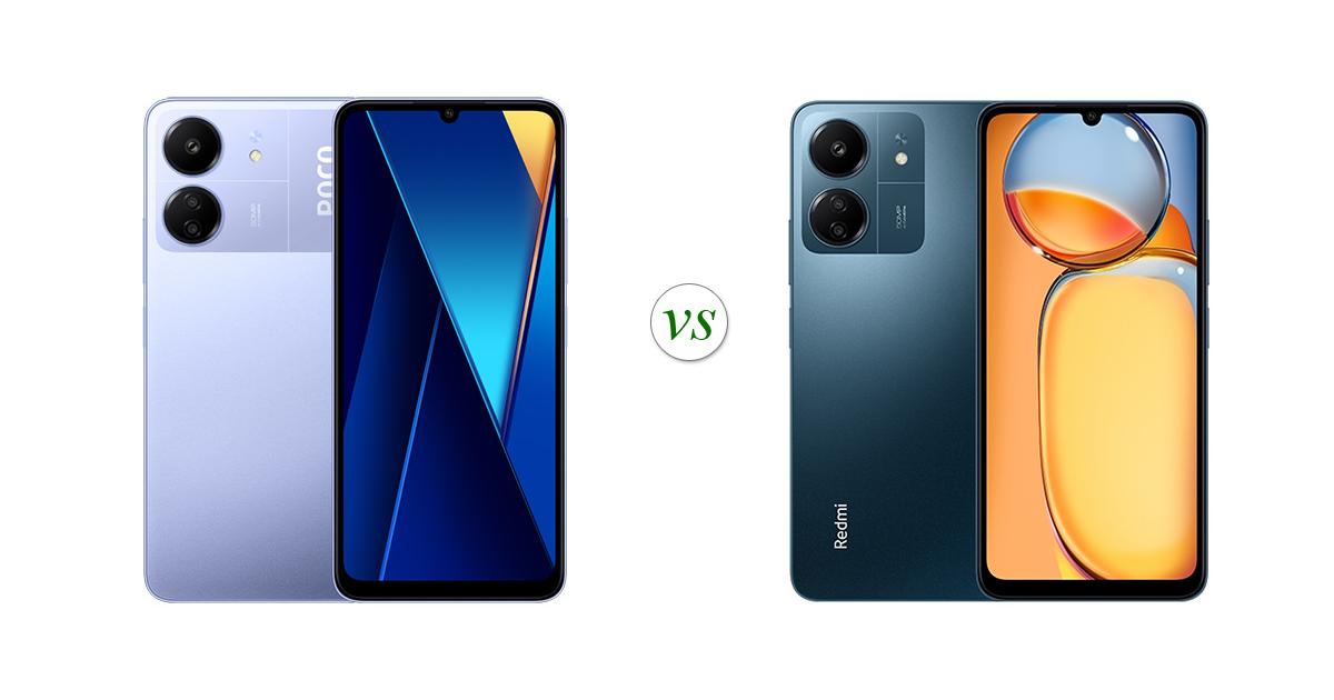 POCO C65 vs Xiaomi Redmi 13C: Side by Side Specs Comparison