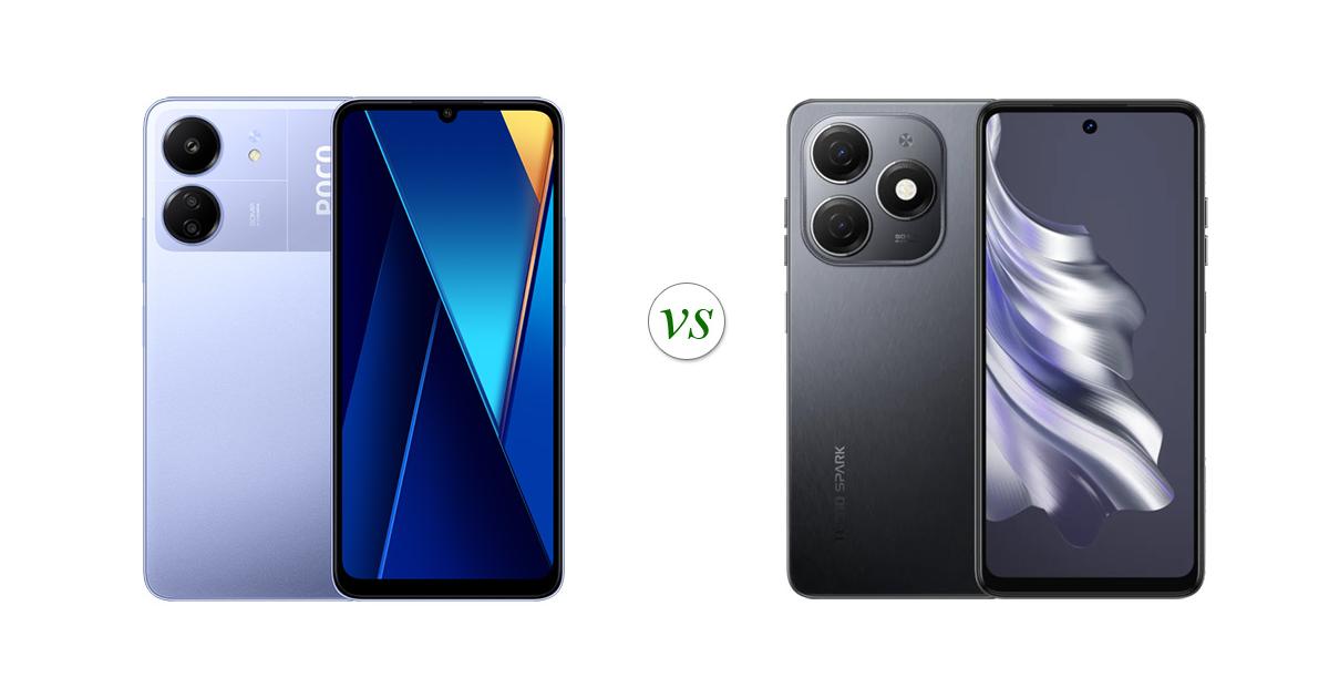 POCO C65 vs TECNO SPARK 20: Side by Side Specs Comparison