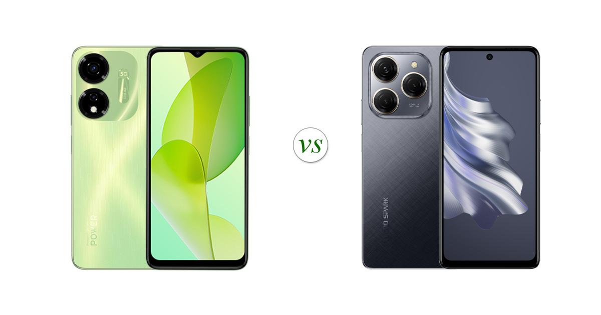 itel P55 5G vs TECNO SPARK 20 Pro: Side by Side Specs Comparison
