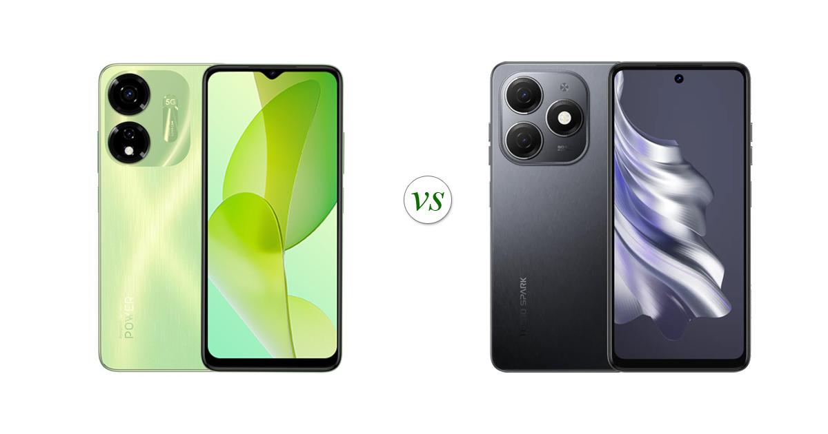 itel P55 5G vs TECNO SPARK 20: Side by Side Specs Comparison