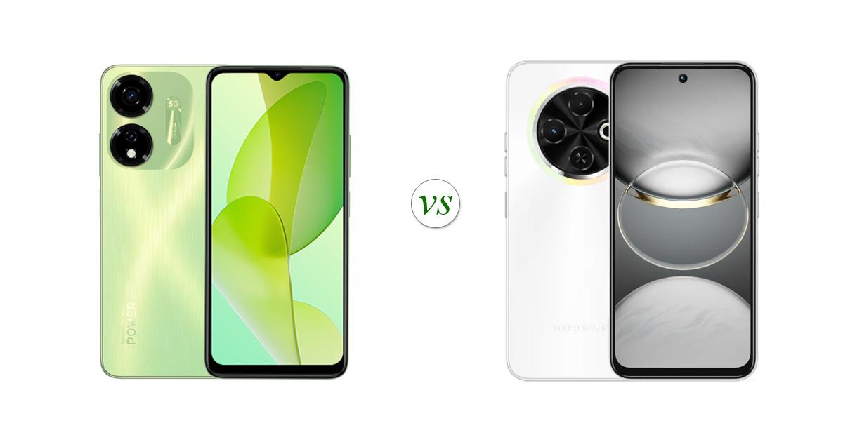 itel P55 5G vs TECNO SPARK 30C: Side by Side Specs Comparison