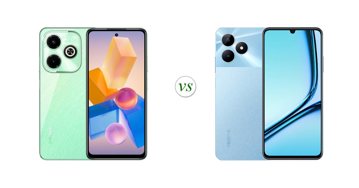 Infinix Hot 40i vs realme Note 50: Side by Side Specs Comparison