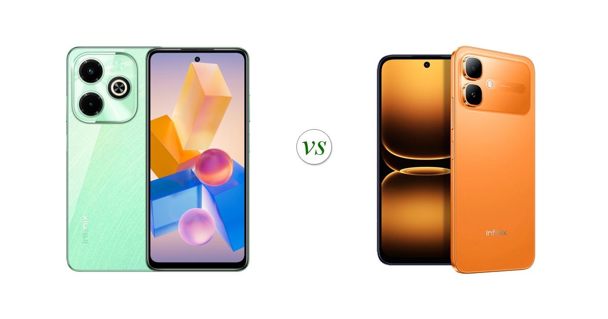 Infinix Hot 40i vs Infinix SMART 20: Side by Side Specs Comparison