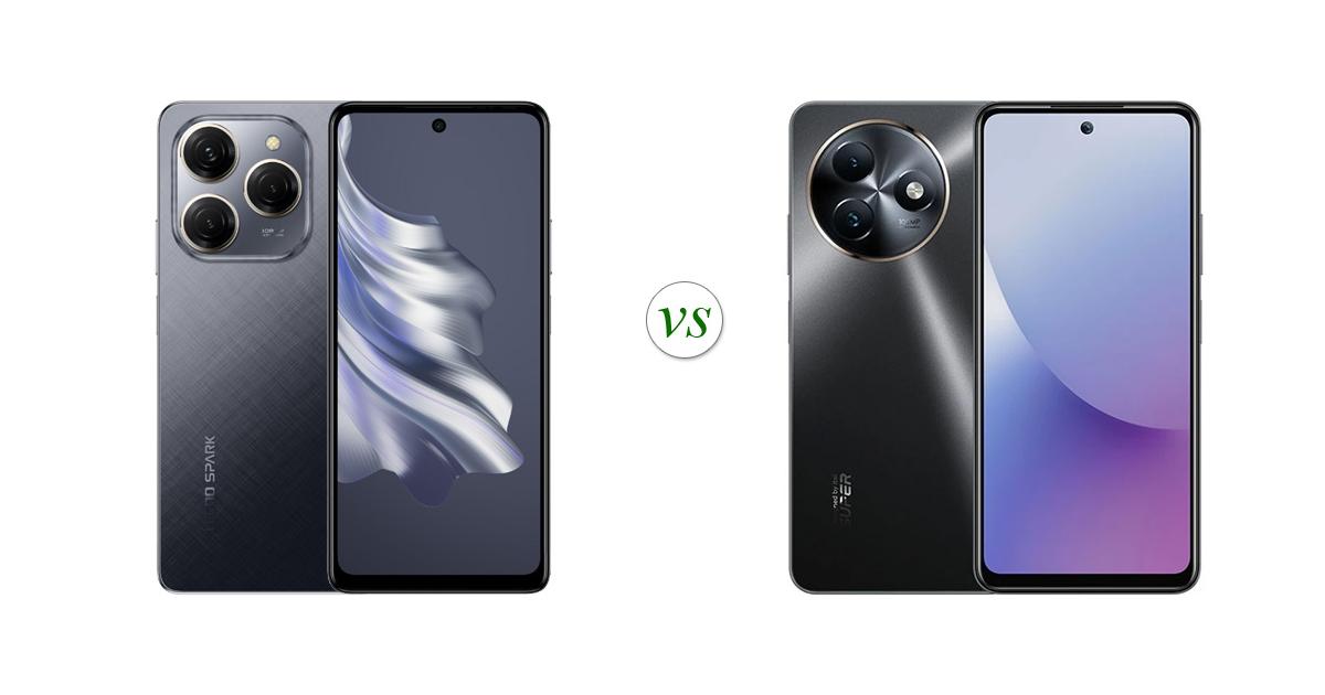 TECNO SPARK 20 Pro vs itel S24: Side by Side Specs Comparison