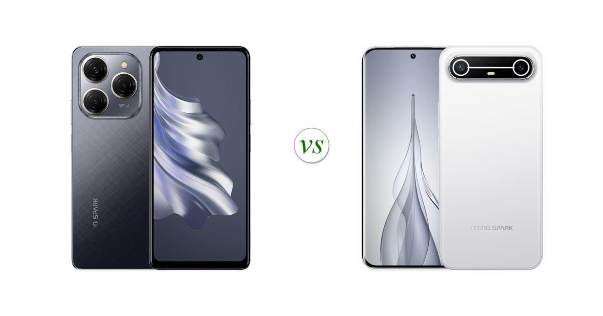 TECNO SPARK 20 Pro vs TECNO SPARK Slim: Side by Side Specs Comparison