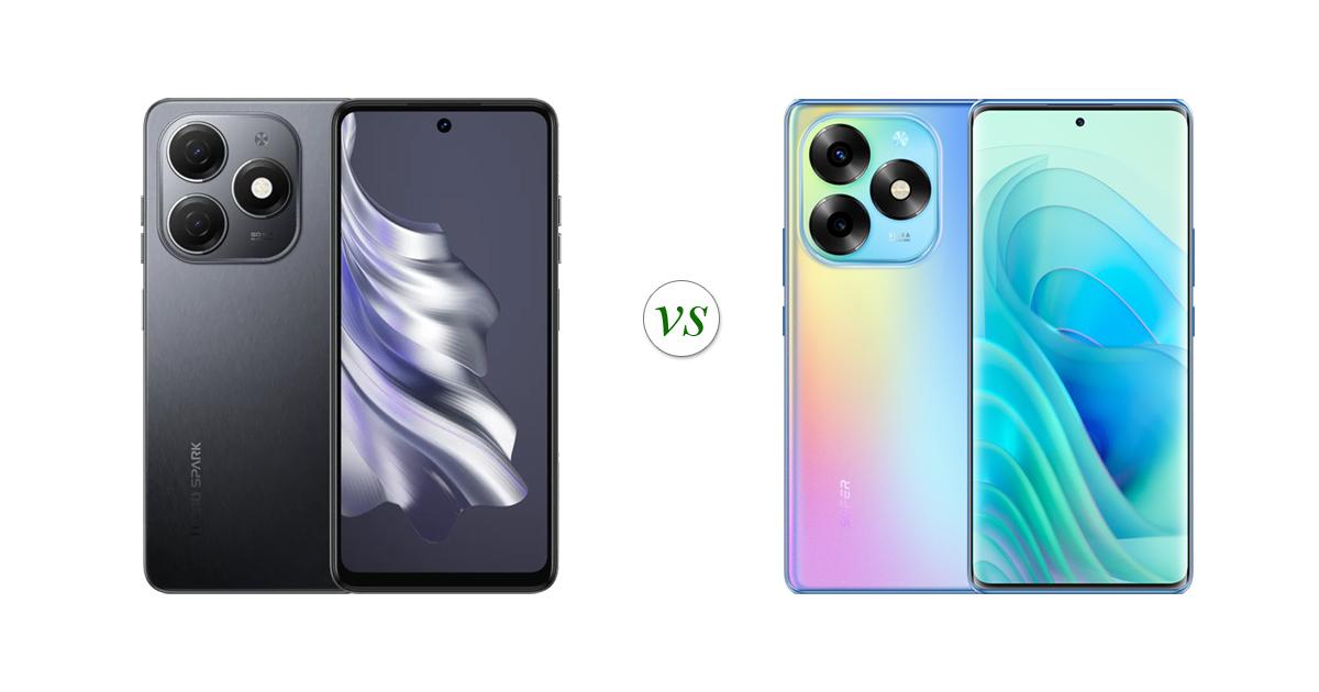 TECNO SPARK 20 vs itel S23+: Side by Side Specs Comparison