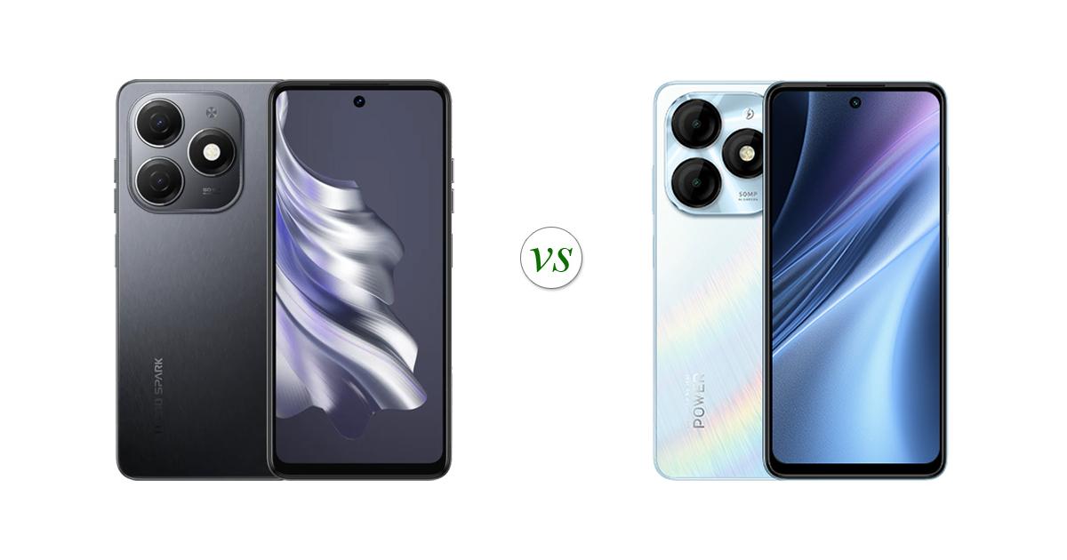 TECNO SPARK 20 vs itel P55: Side by Side Specs Comparison