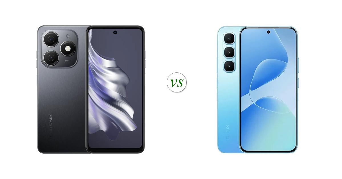TECNO SPARK 20 vs Infinix HOT 60 Pro: Side by Side Specs Comparison