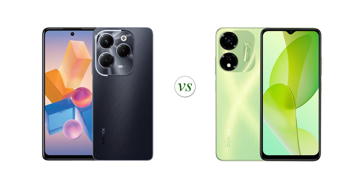 Infinix HOT 40 Pro vs itel P55 5G: Side by Side Specs Comparison