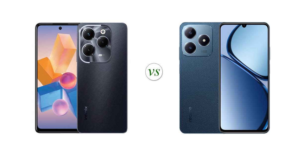 Infinix HOT 40 Pro vs realme C63: Side by Side Specs Comparison