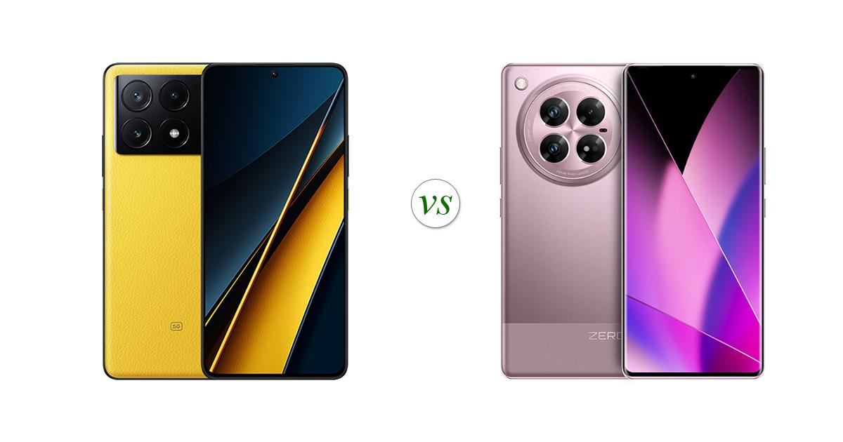 POCO X6 Pro 5G vs Infinix ZERO 40 5G: Side by Side Specs Comparison
