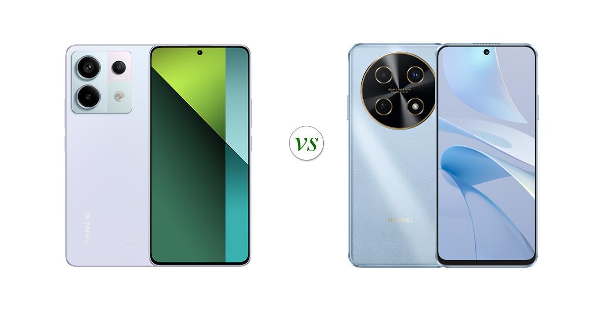 Redmi Note 13 Pro 5G vs HUAWEI nova 13i: Side by Side Specs Comparison
