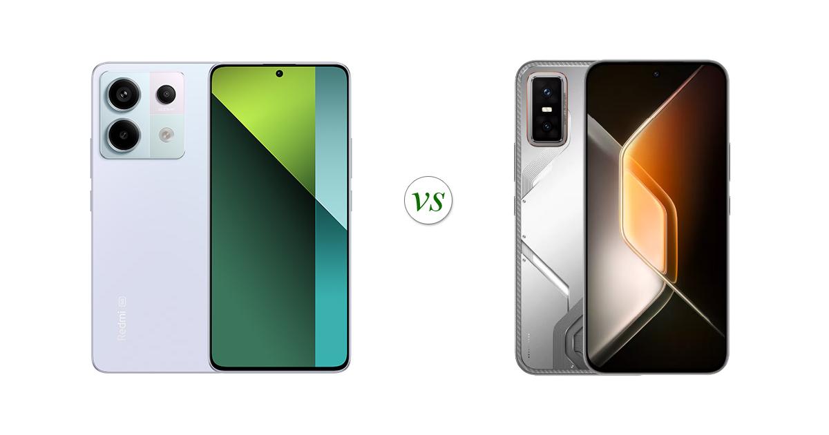 Redmi Note 13 Pro 5G vs Infinix GT 30 Pro: Side by Side Specs Comparison