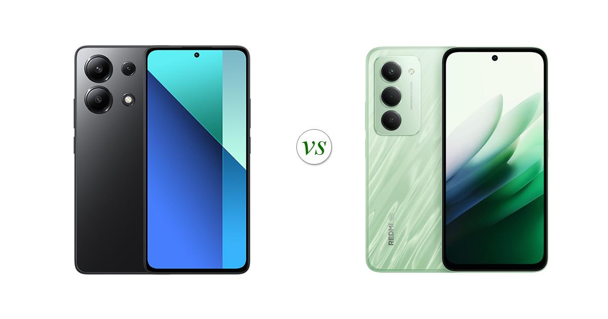 Redmi Note 13 vs Redmi 15 5G: Side by Side Specs Comparison