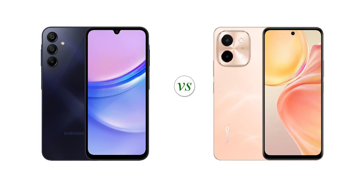Samsung Galaxy A15 vs vivo Y28: Side by Side Specs Comparison