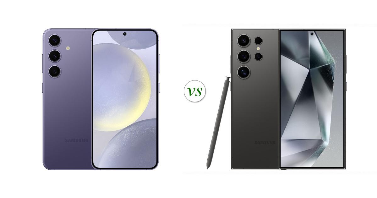 Samsung Galaxy S24+ vs Samsung Galaxy S24 Ultra: Side by Side Specs ...