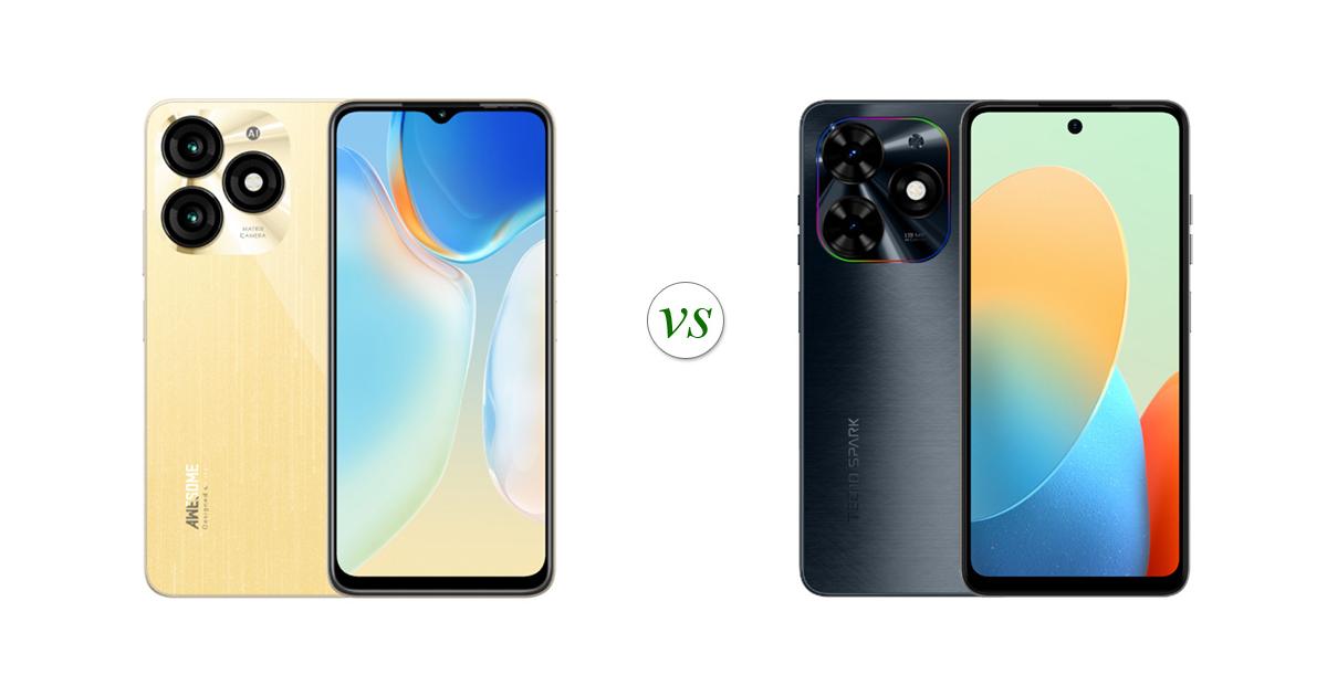 itel A70 vs TECNO SPARK Go 2024: Side by Side Specs Comparison