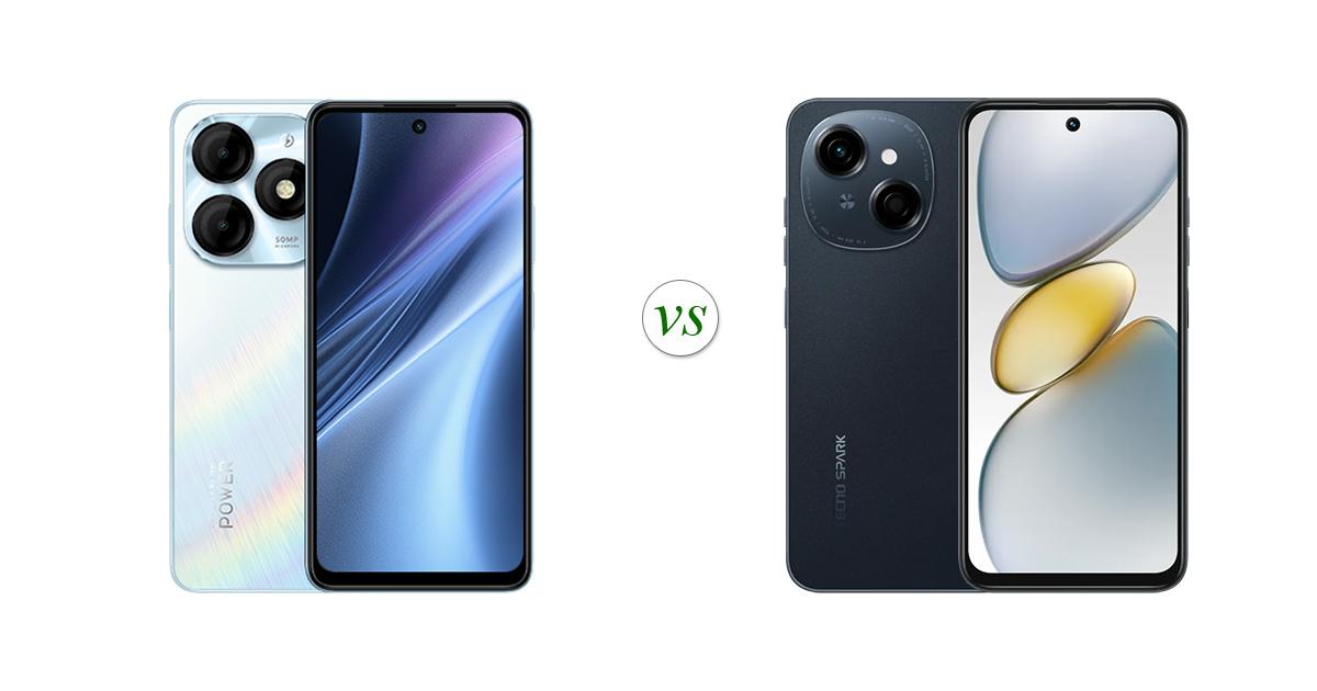 itel P55 vs TECNO SPARK Go 1: Side by Side Specs Comparison