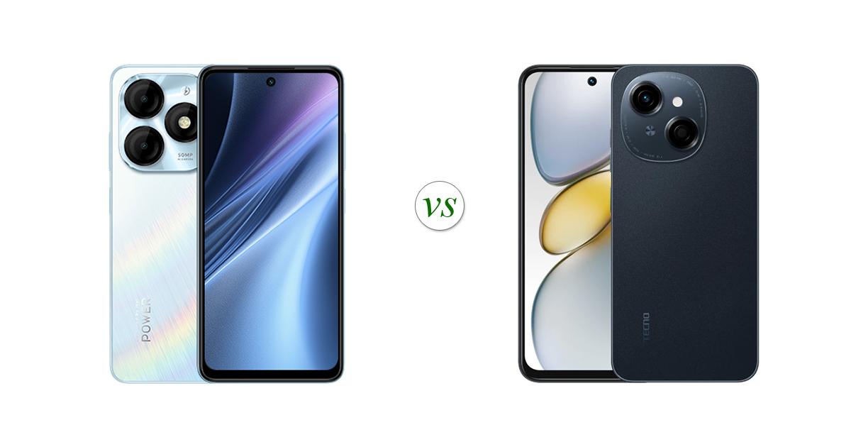 itel P55 vs TECNO SPARK Go 1s: Side by Side Specs Comparison