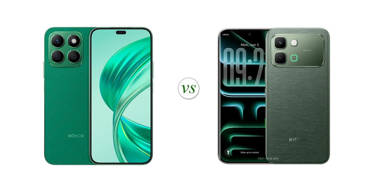 HONOR X8b vs Infinix NOTE Edge 5G: Side by Side Specs Comparison