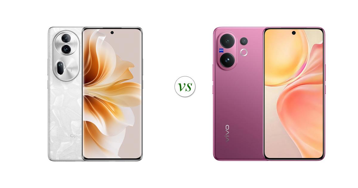 OPPO Reno11 Pro 5G vs vivo V60: Side by Side Specs Comparison