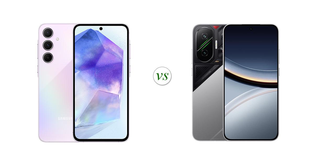 Samsung Galaxy A55 5G vs POCO F7: Side by Side Specs Comparison