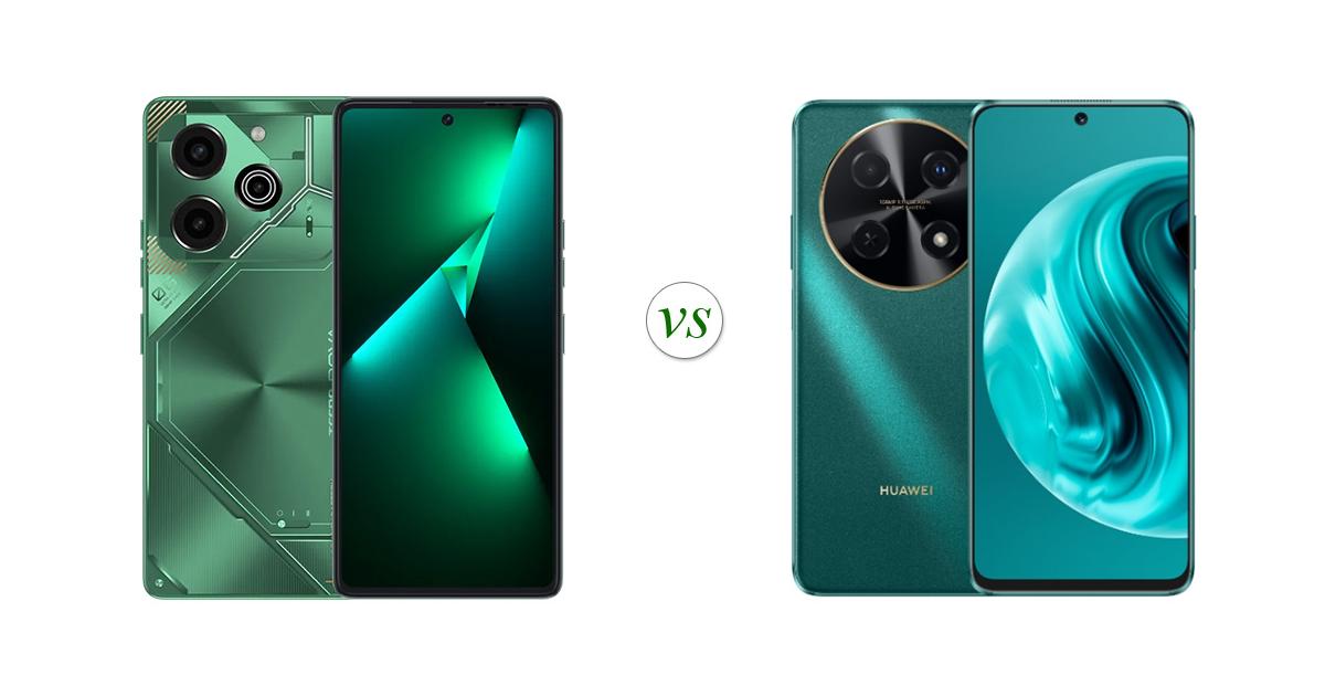 TECNO POVA 6 Pro 5G vs Huawei nova 12i: Side by Side Specs Comparison