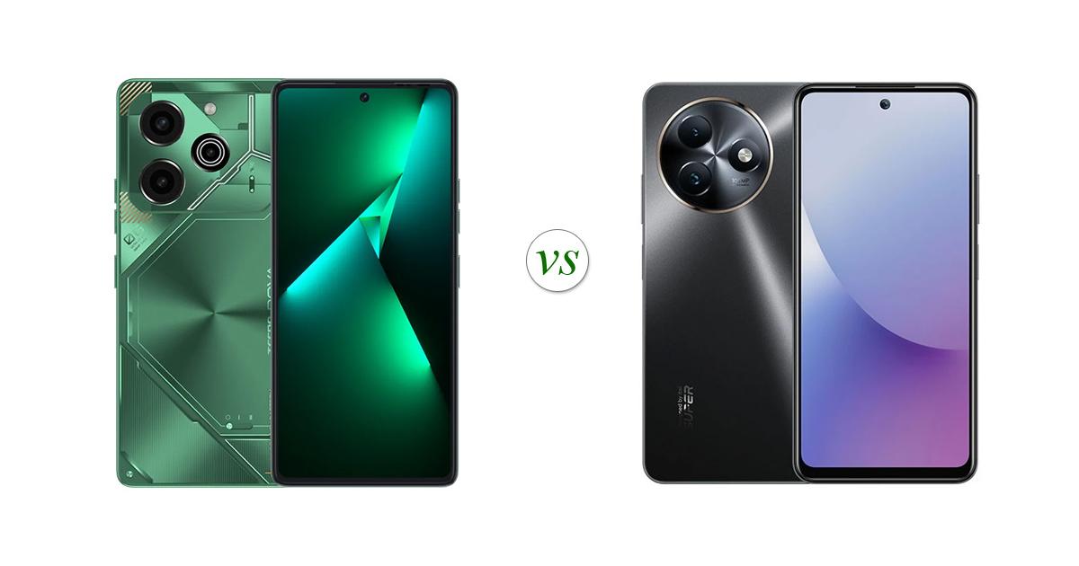 TECNO POVA 6 Pro 5G vs itel S24: Side by Side Specs Comparison
