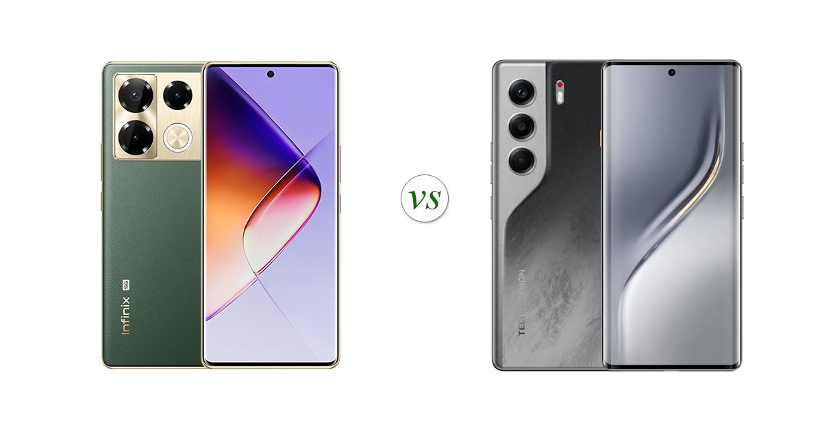 Infinix NOTE 40 Pro+ 5G vs TECNO CAMON 40 Pro 5G: Side by Side Specs ...