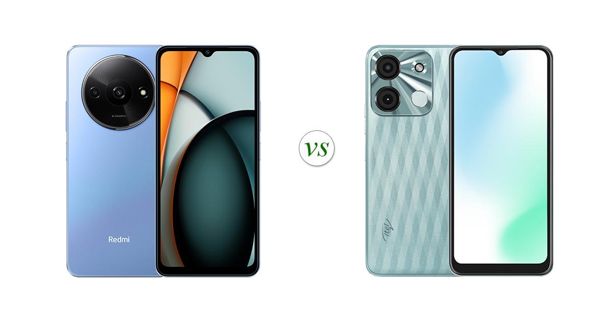 Redmi A3 vs itel A60S: Side by Side Specs Comparison