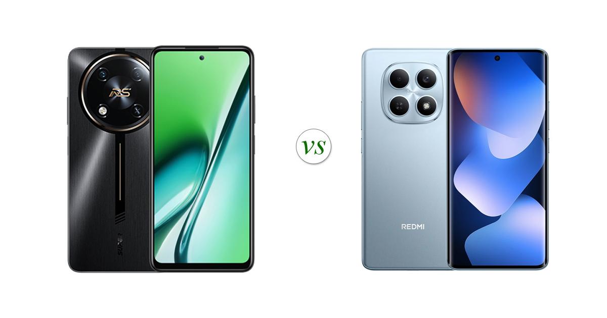 itel RS4 vs Redmi Note 15: Side by Side Specs Comparison