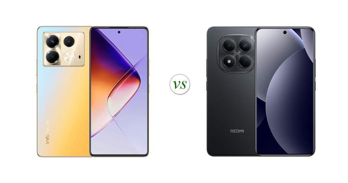 Infinix NOTE 40 5G vs Redmi Note 15 Pro: Side by Side Specs Comparison