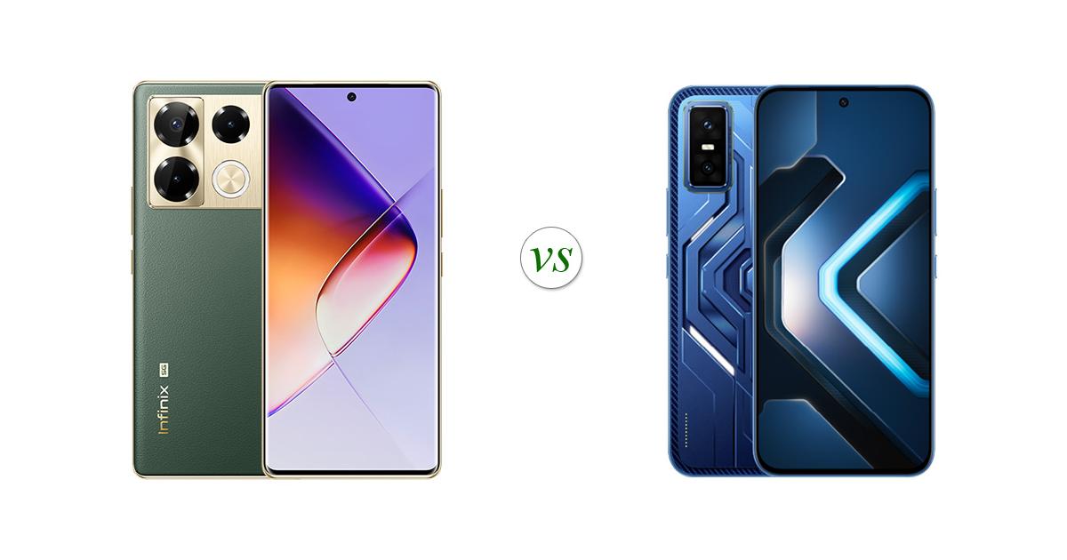 Infinix NOTE 40 Pro vs Infinix GT 30: Side by Side Specs Comparison
