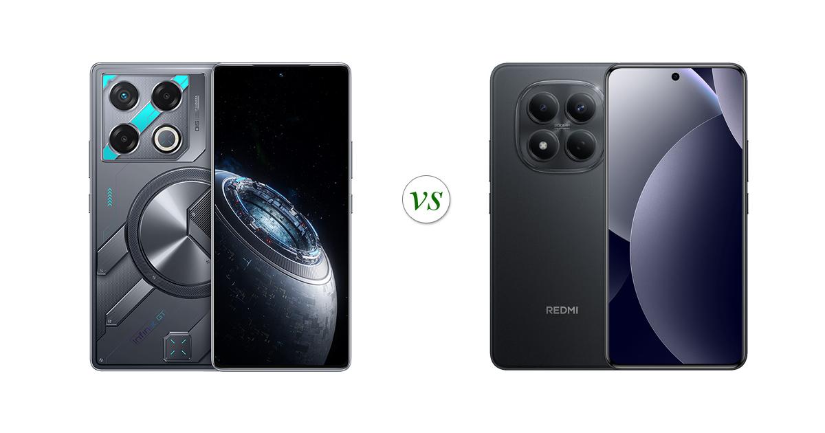 Infinix GT 20 Pro 5G vs Redmi Note 15 Pro: Side by Side Specs Comparison