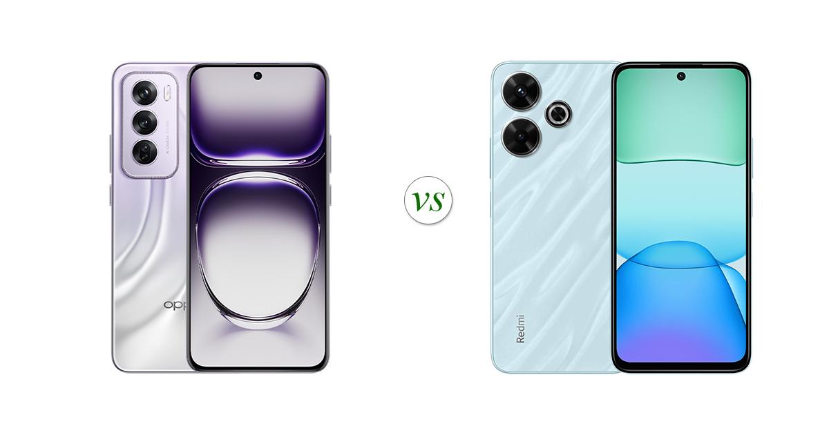 OPPO Reno12 Pro 5G vs Redmi 13: Side by Side Specs Comparison
