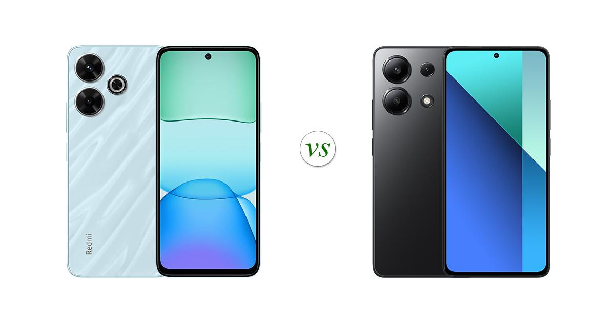 Redmi 13 vs Redmi Note 13: Side by Side Specs Comparison