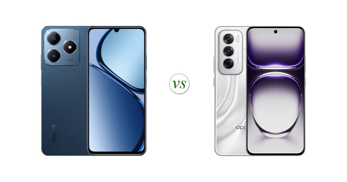 realme C63 vs OPPO Reno12 5G: Side by Side Specs Comparison