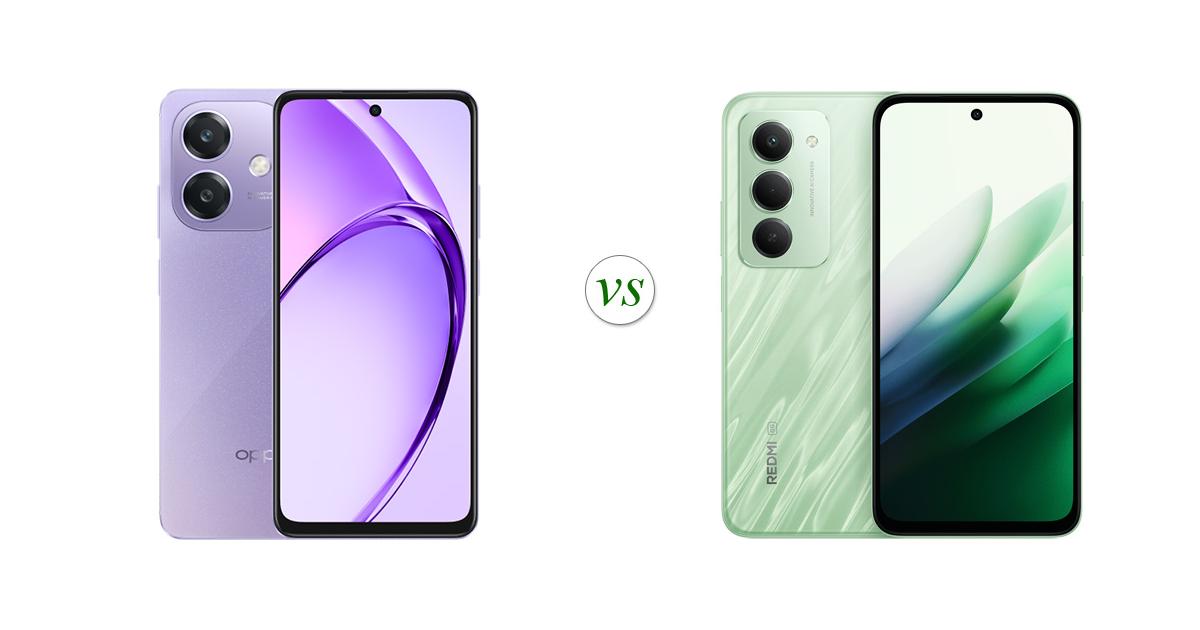 OPPO A3 vs Redmi 15 5G: Side by Side Specs Comparison
