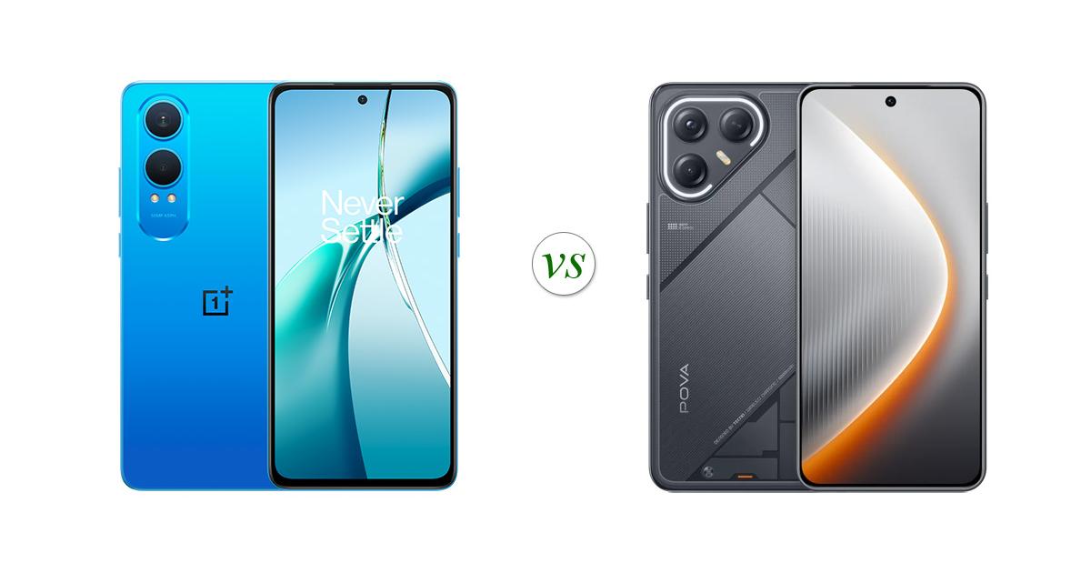 OnePlus Nord CE4 Lite 5G vs TECNO POVA 7 Ultra 5G: Side by Side Specs ...