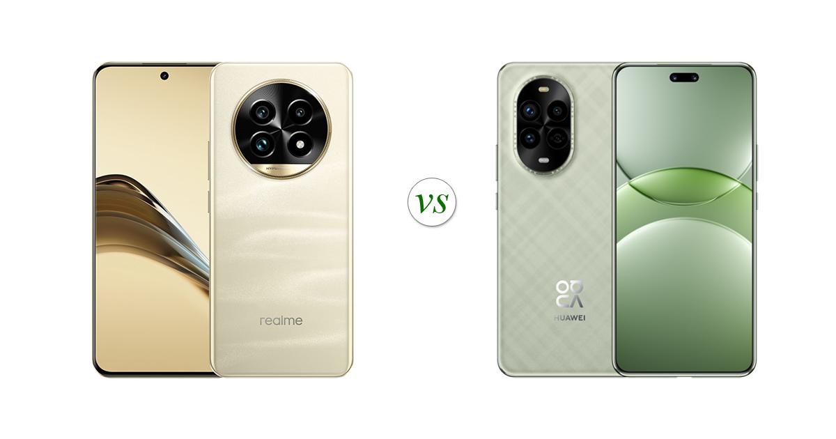realme 13 Pro+ 5G vs HUAWEI nova 13 Pro: Side by Side Specs Comparison